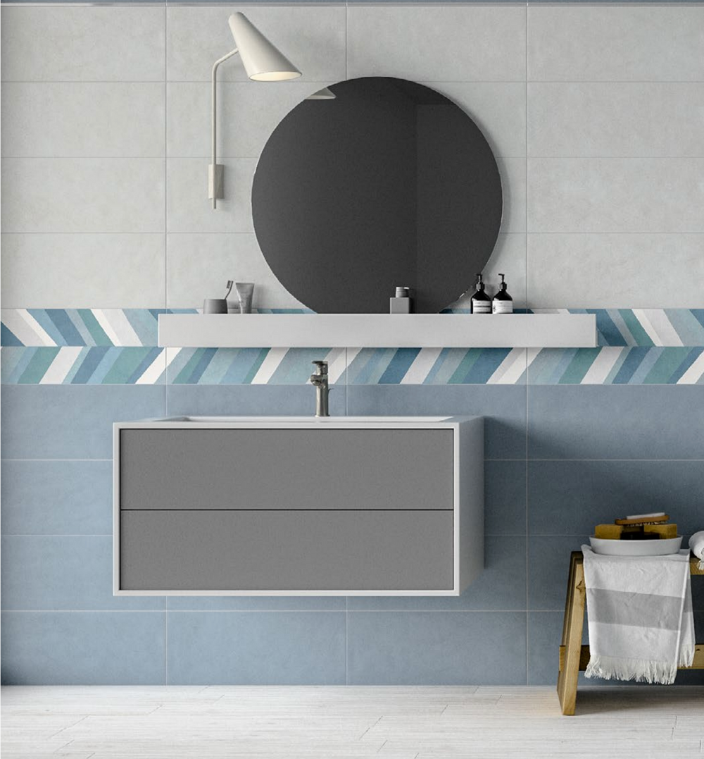 Tropicana 10x24 Denim Blue Matte Tile — Urban Coast Tile