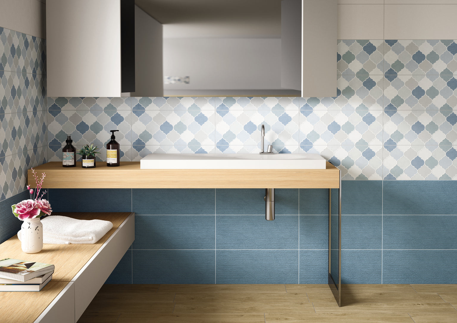Tropicana 10X24 Denim Blue Matte Tile — Urban Coast Tile