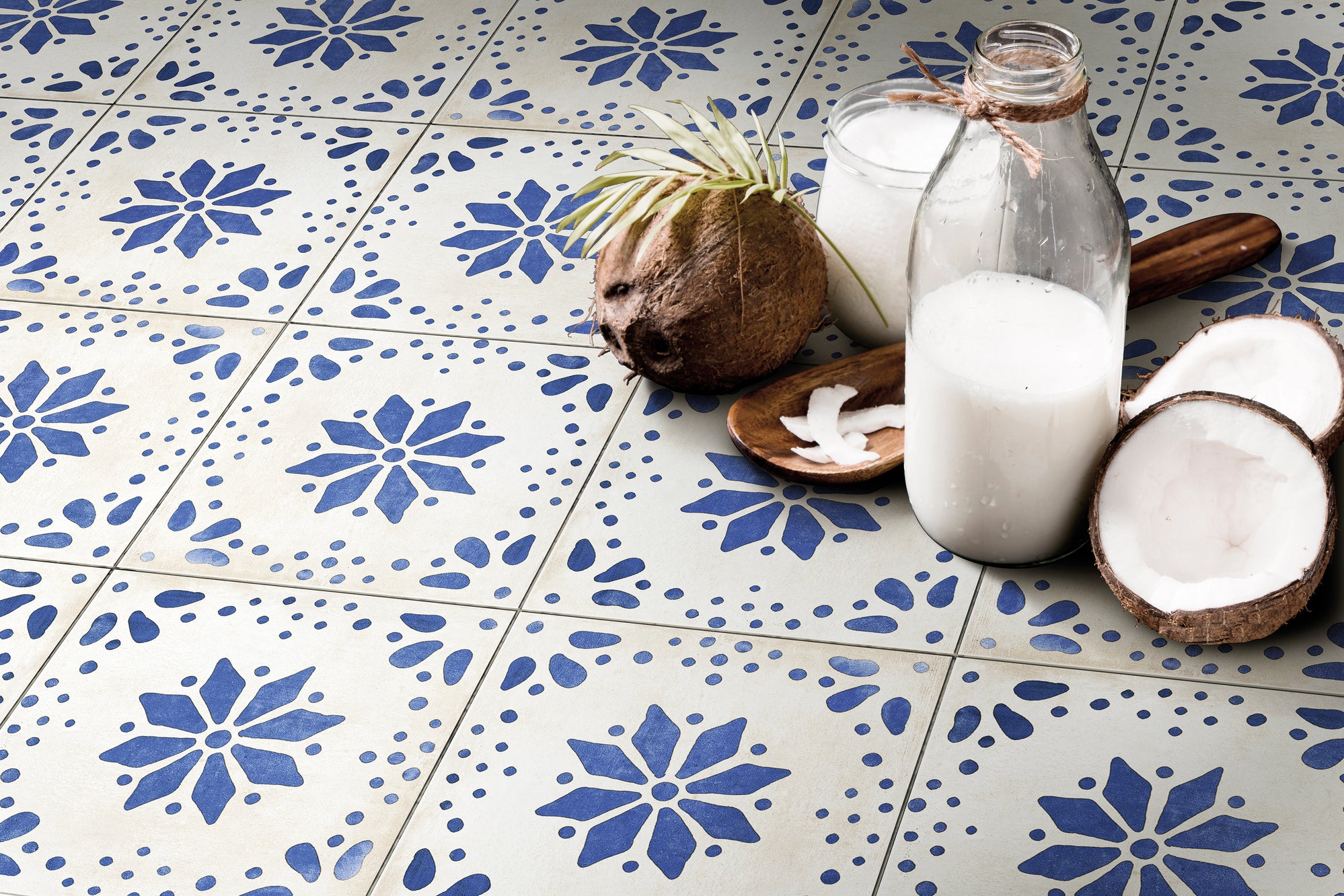 Island 8x8 Antigua Encaustic Porcelain Tile — Urban Coast Tile