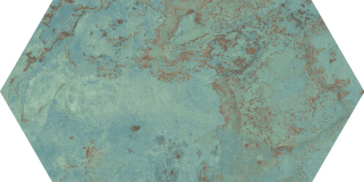 Modern Hex 10x11 Green Hexagon Porcelain Tile — Urban Coast Tile